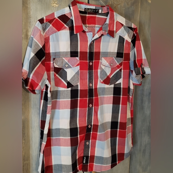 Wave Riding Vehicles | Shirts | Wave Riding Vehicles Button Down Ss ...